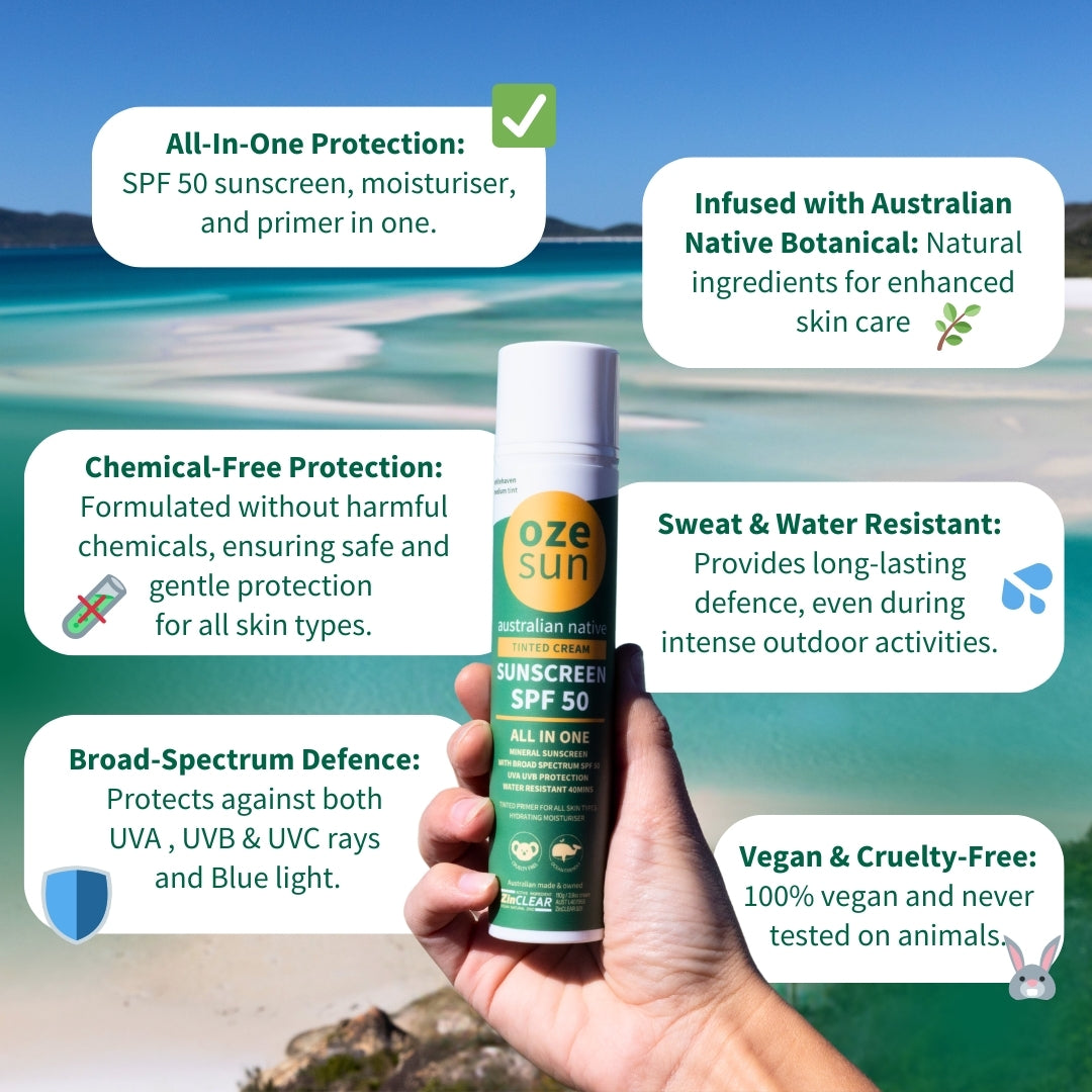 OZE SUN® SPF 50 Sunscreen